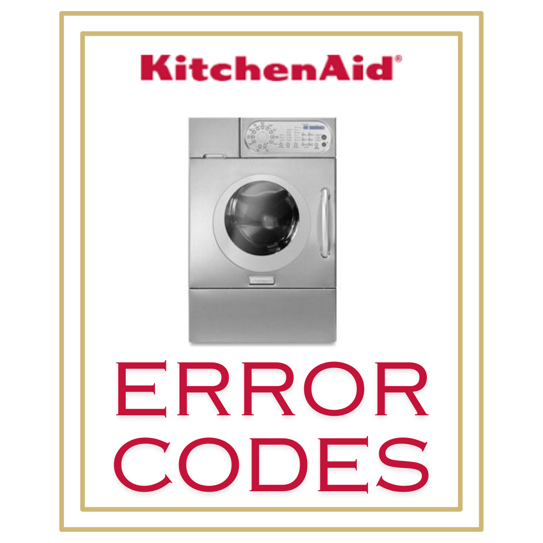 Best Solution of Error Codes for KitchenAid Washer - Live Appliances ...